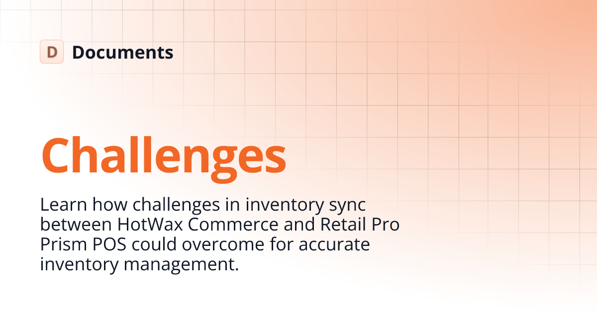 Challenges | Documents