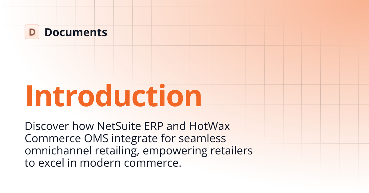 Introduction | Documents